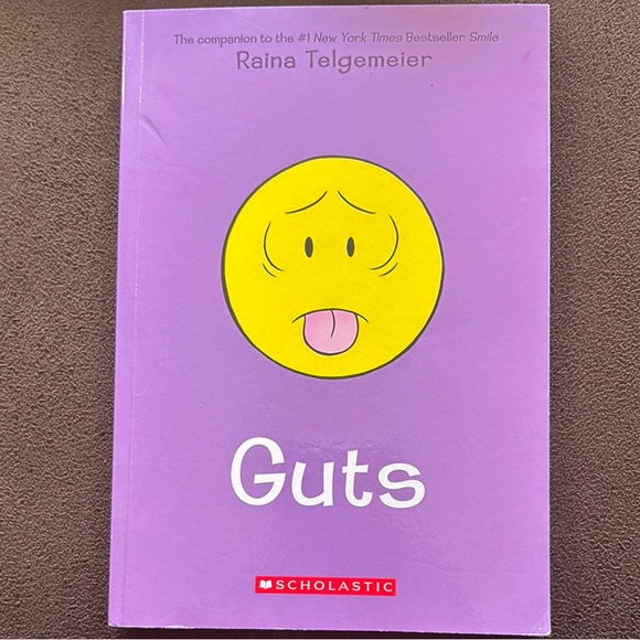 Scholastic | Other | Guts Raina Telgemeier Scholastic | Poshmark